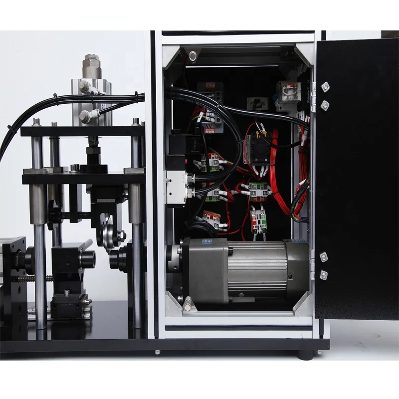 18650 Lab Small Semi-automatic Cylinder Cell Shell Rolling Groover ...