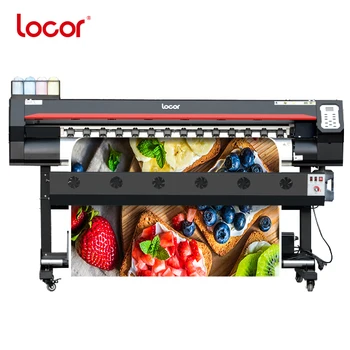 Locor 1.8m Eco Solvents Large Formate Printer Price With Xp600 Dx5 ...
