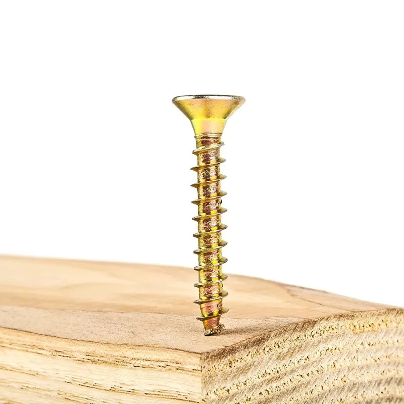 Chipboard Screw Assortment Kit Countersunk Flat Head Wood Screws Thread ...