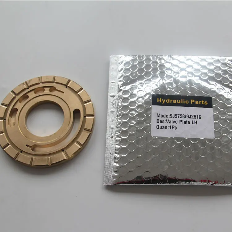 Placa de válvula de bomba de pistón principal hidráulica de grado CAT ...
