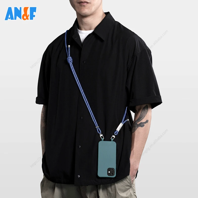 Detachable Anchor Strap for Mobile Phones Conveniently Converts Between ...