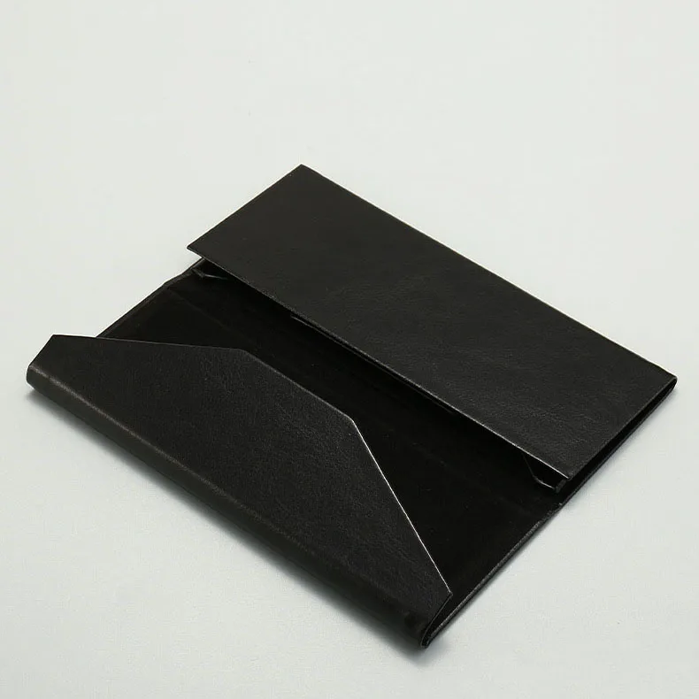 Leather Custom Logo Sunglasses Case - Oversized Triangle