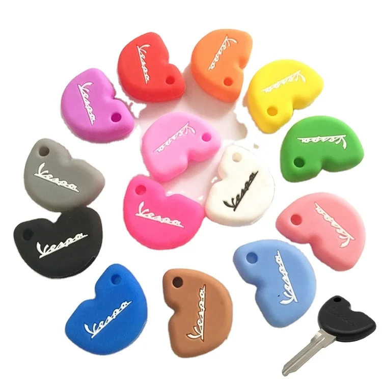 Silicone Rubber Key Case Cover For Vespa Enrico Piaggio GTS300 LX150 ...
