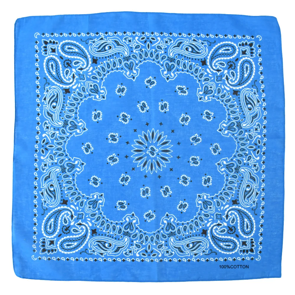 You Can Design Your Own Multicolor Bandana Scarf Cotton Square Custom ...