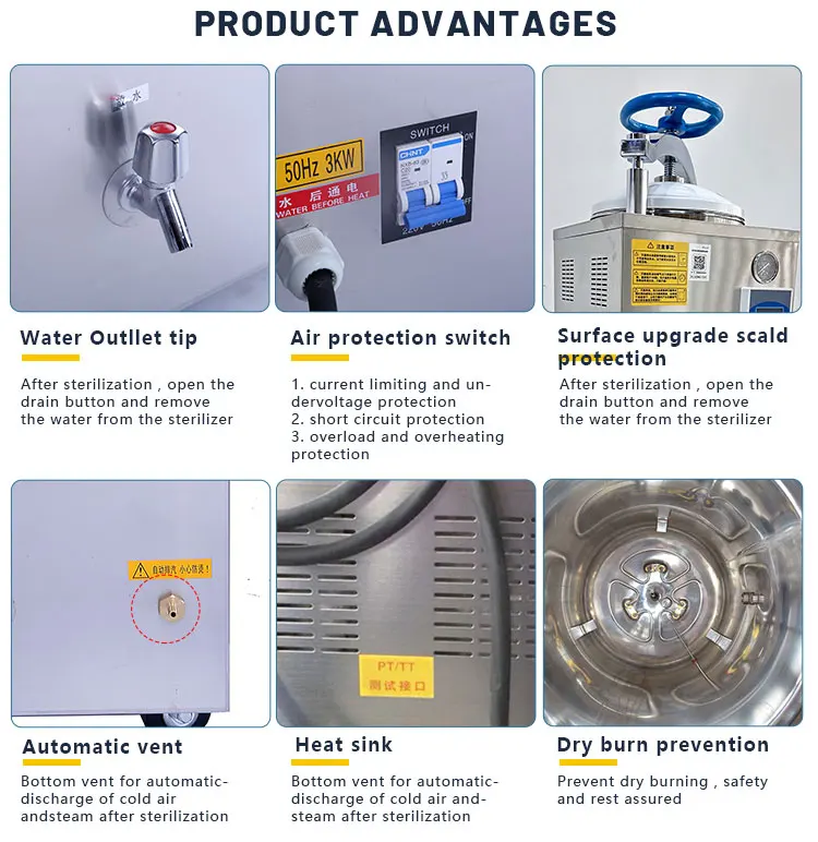300 Litres Vertical Autoclave - High Efficiency & Low Cost