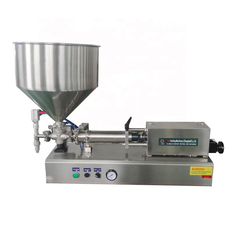 Multifunctional Pneumatic Cream Filling Machine for Small Business