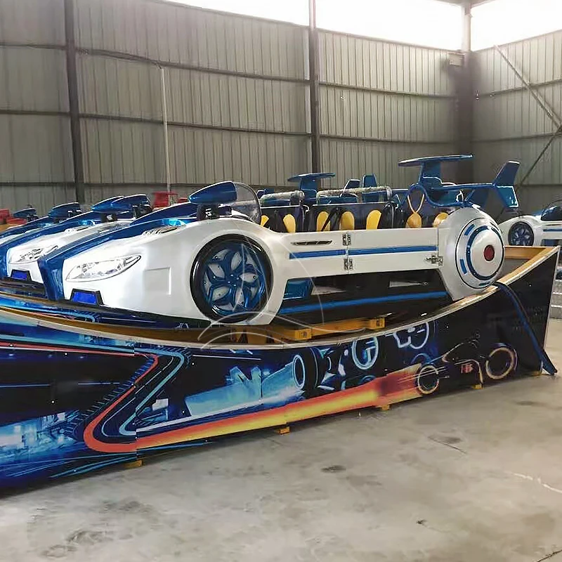 12m Track Carnival Game Fairground Attractions City Park Kids Adult ...