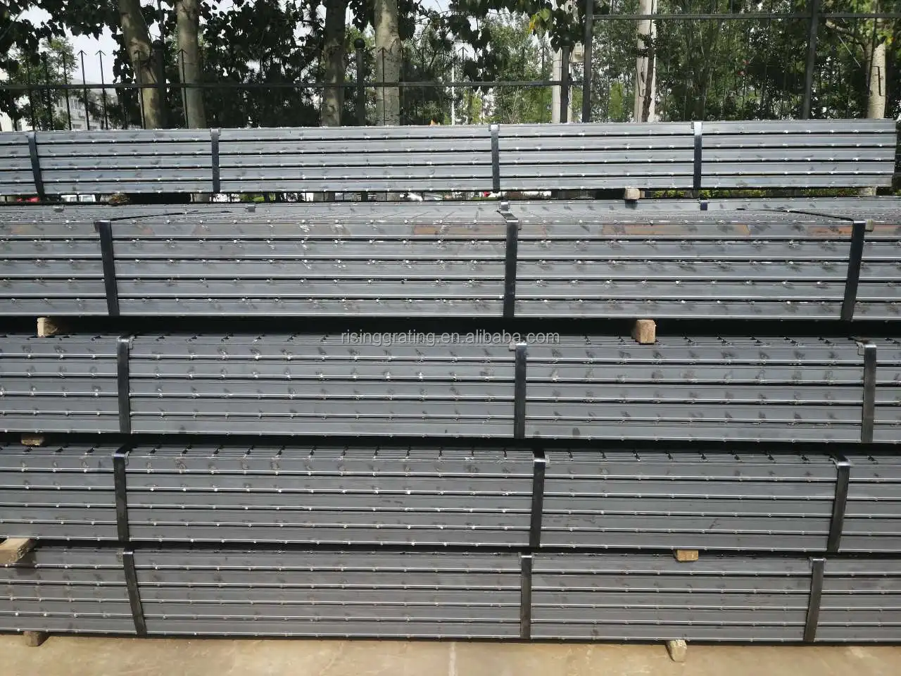 Serrated Webforge Steel Grating Heavy Duty Floor 255/30/100 Stainless ...