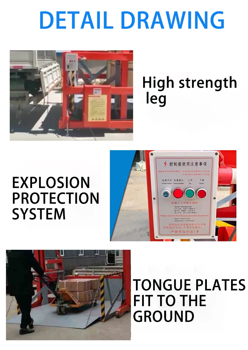 Mobile Loading and Unloading Platforms - 1.5ton Capacity