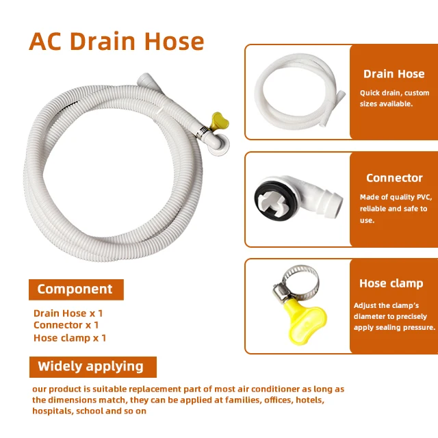 Mini-Split Air Conditioner Drain Hose Water Pipe| Alibaba.com