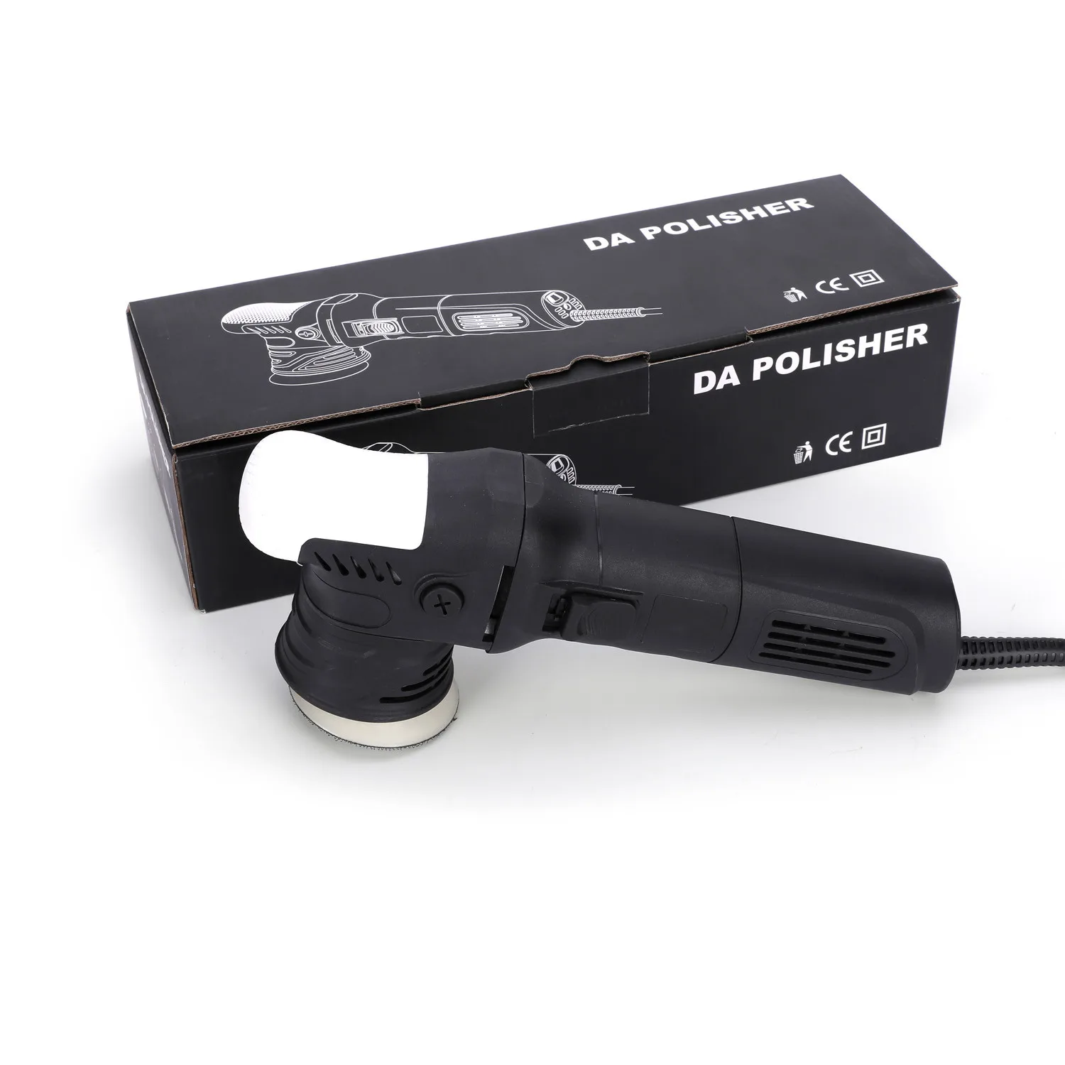 Platypus 600w 3 Inch Buffer Polishing Machine 12mm Orbital Random Dual ...