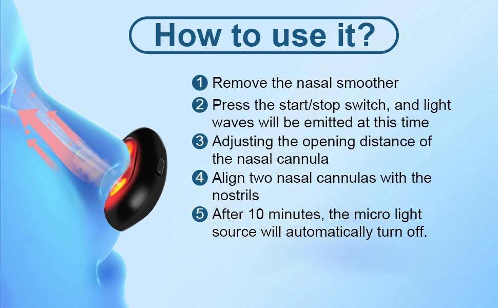 Efficient Infrared Nasal Relief Device for Sinus Headache Relief at ...