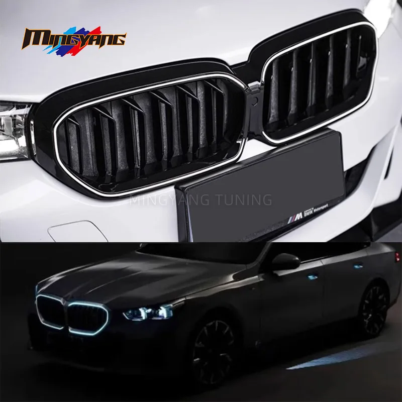 New Arrival 2023 Style 5 Series G30 Grill Car Grille With Light for BMW ...