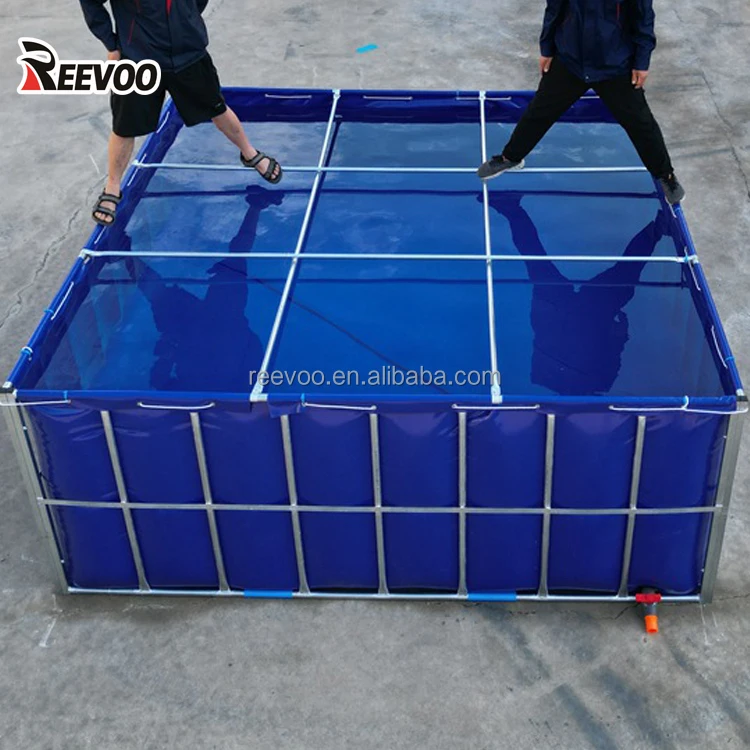 Folding Tank Fish Tank Thickened Canvas Tank - Buy Fish Pond,Fish Tank ...