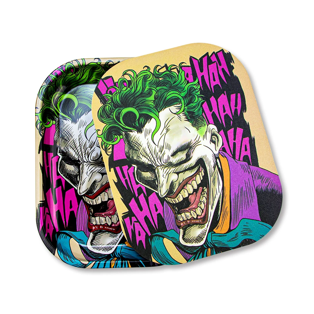 Unbreakable Rolling Tray Cute Blank Sublimation Metal Cigarette Rolling ...