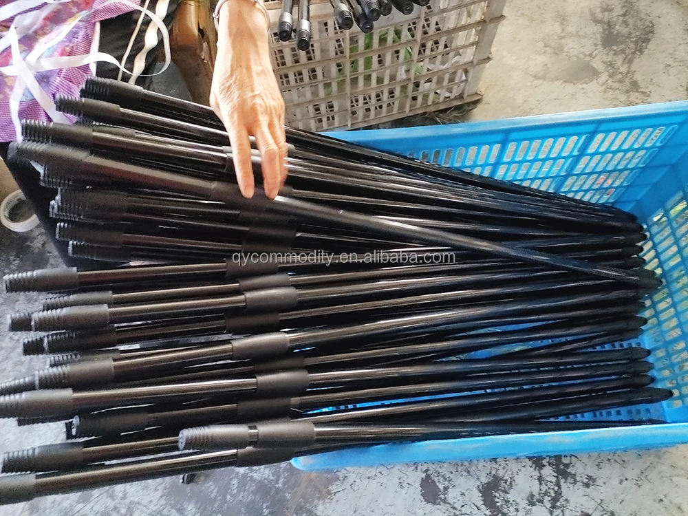 Telescopic Matel Handle Heavy Duty Extensional Metal Pipe Brush Broom ...