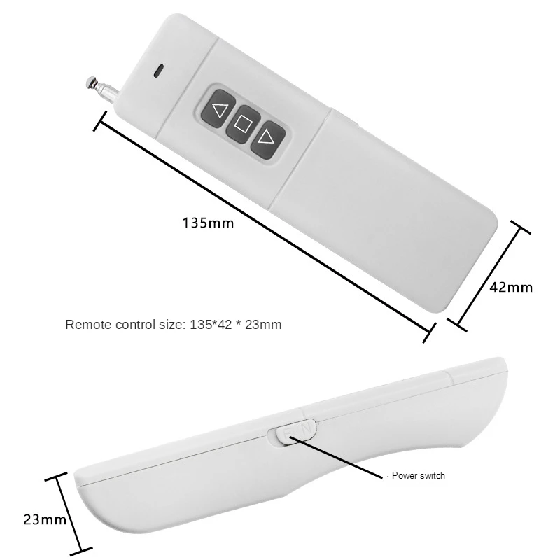 Wireless DC Water Pump Long-Range Remote Control with EV1527 Learning ...