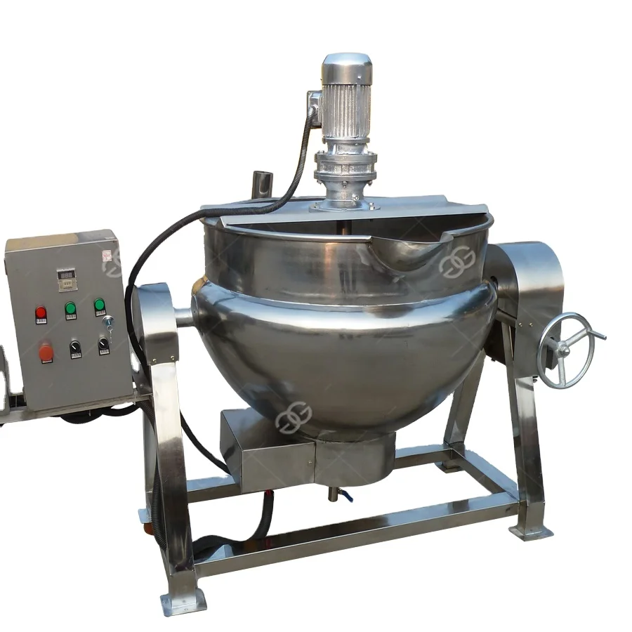 Industrial Cooking Pots With Mixer/sugar Cooking Jacketed Kettle/sugar ...