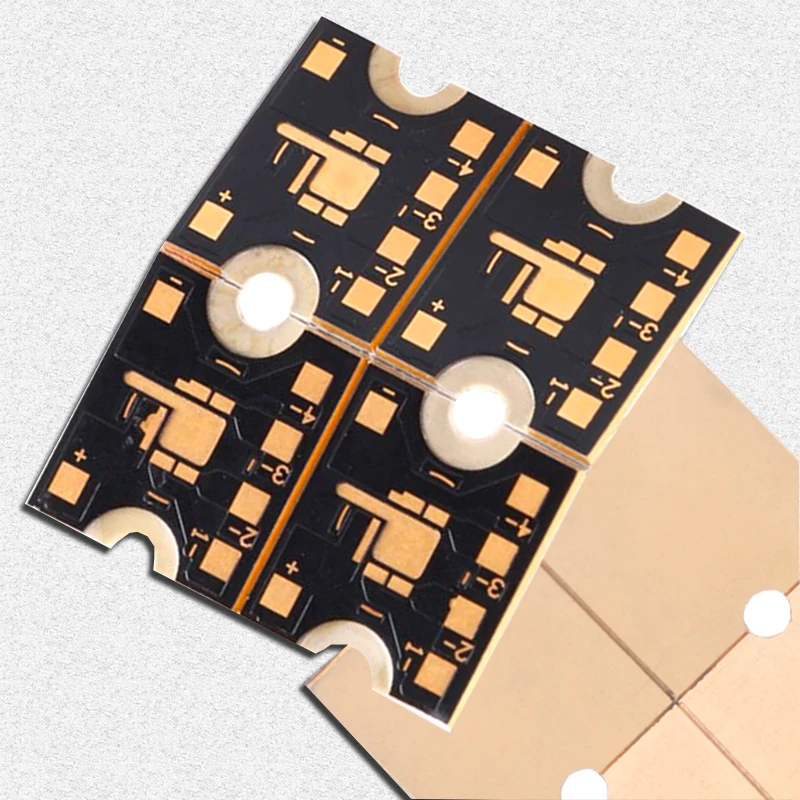 Glass pcb transparent single-sided circuit board for led display custom ...