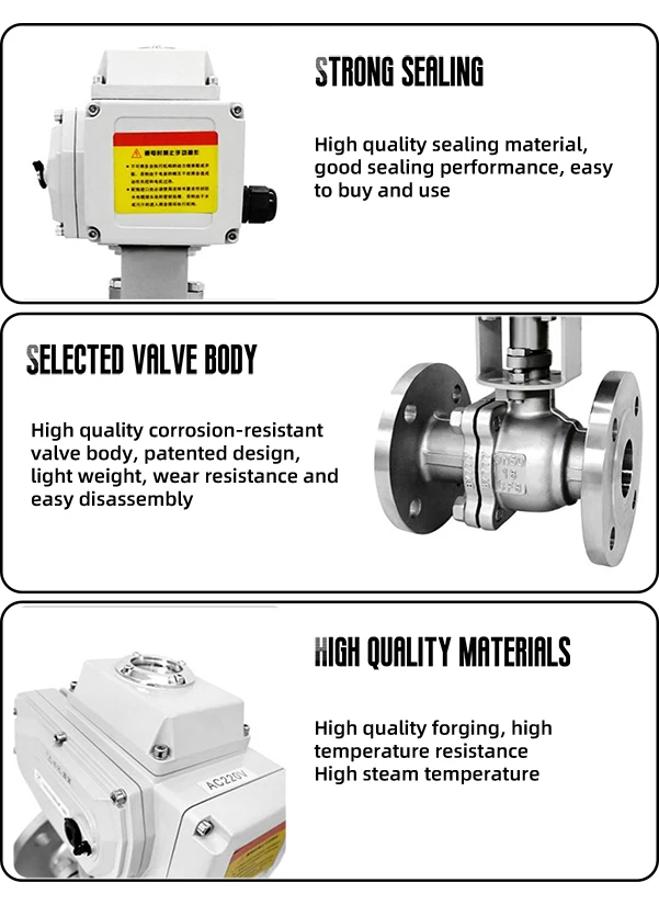 Electric Floating Ball Valve – CQATMT VALVE