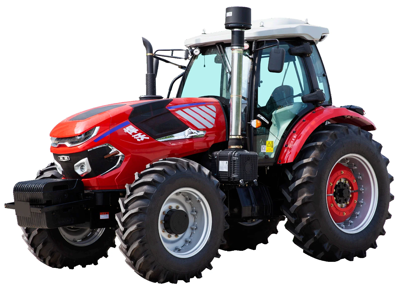 Agricultural Equipment Farm Tractor 4x4 55hp 4wd Wheel Farm Tractor ...