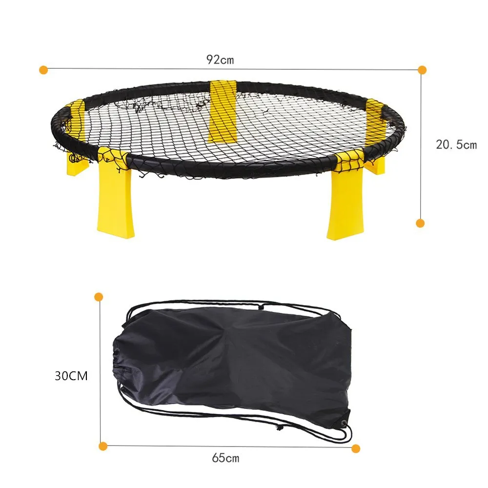 Outdoor Indoor Lawn Beach Backyard Park Playing Roundnet Game Spike ...