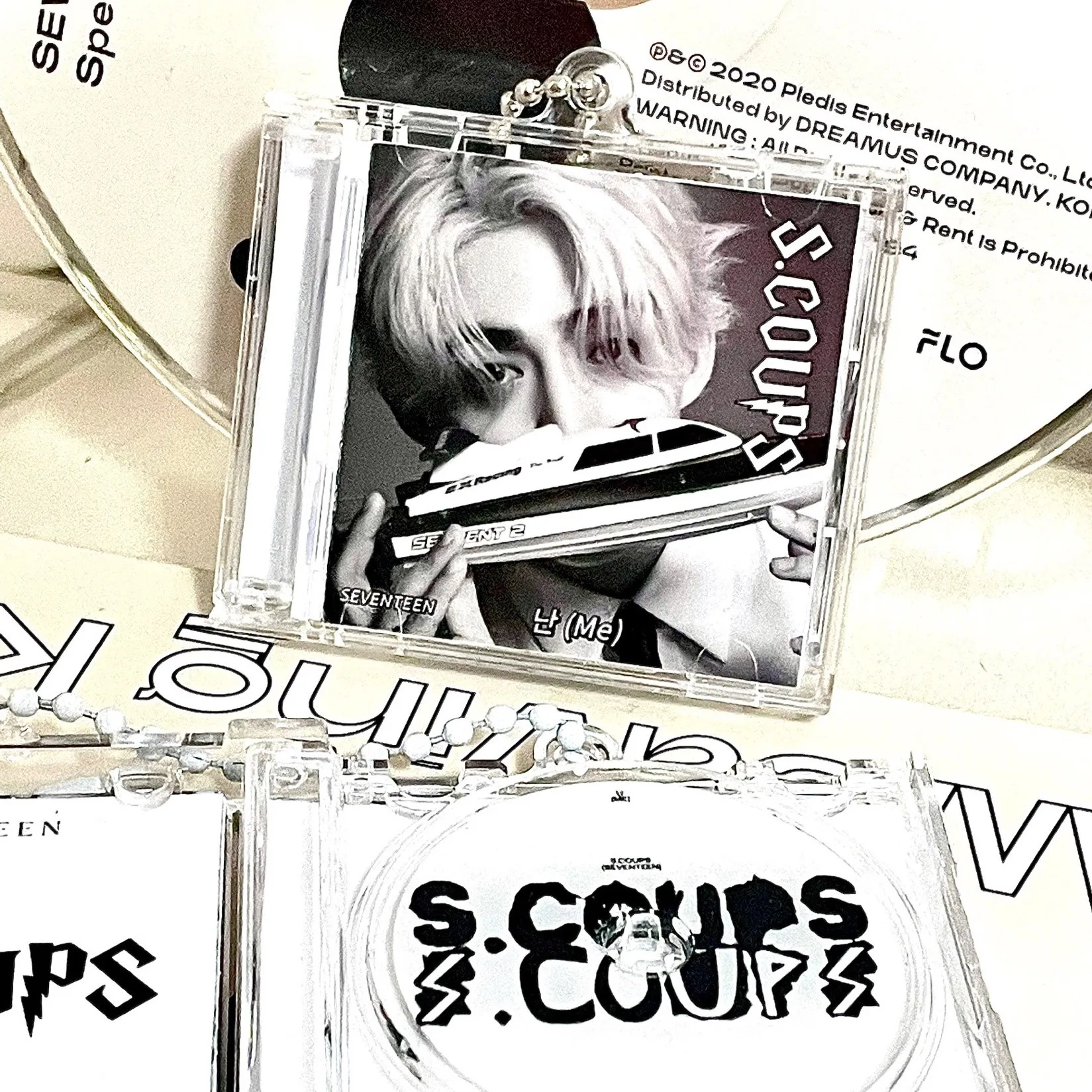 Hinchee Custom Double Sided Mini CD Album Box - Acrylic Keychain