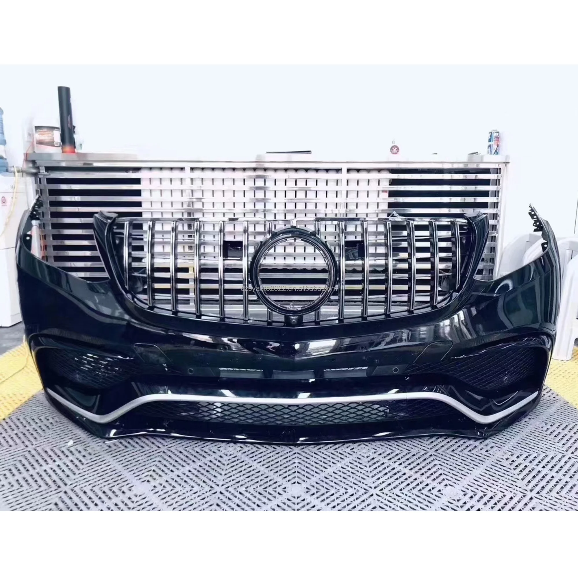 Body Kit Include Grille Exhaust Pipe,Grille Auto Lamps And Frone Bumper ...