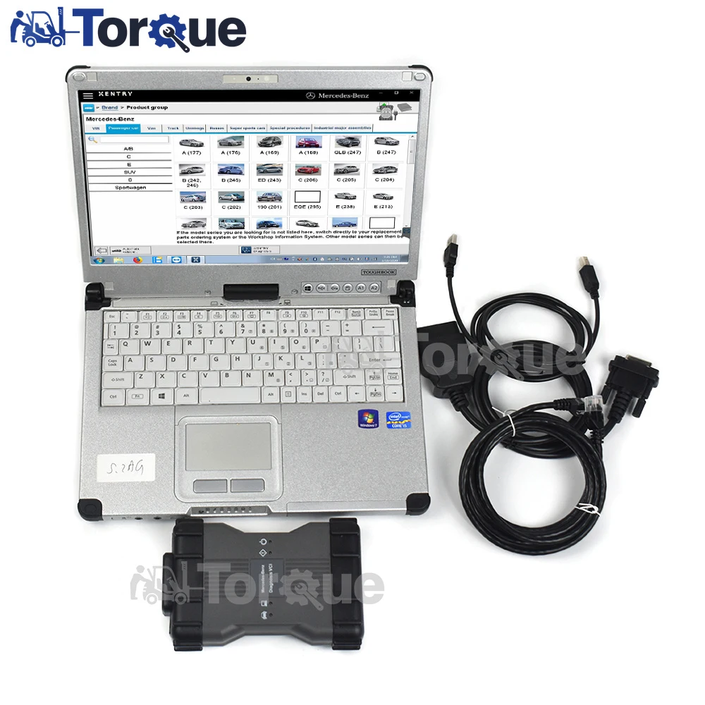 Cf19 Laptop+v2024 Full Chip Mb C6 Multiplexer Mb Star C6 Sd Connect For ...