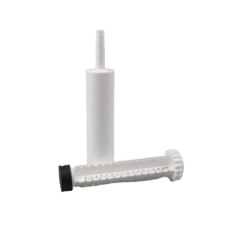 Oem Custom Paste Gel Plastic Packaging Veterinary Syringes 10ml/30ml ...