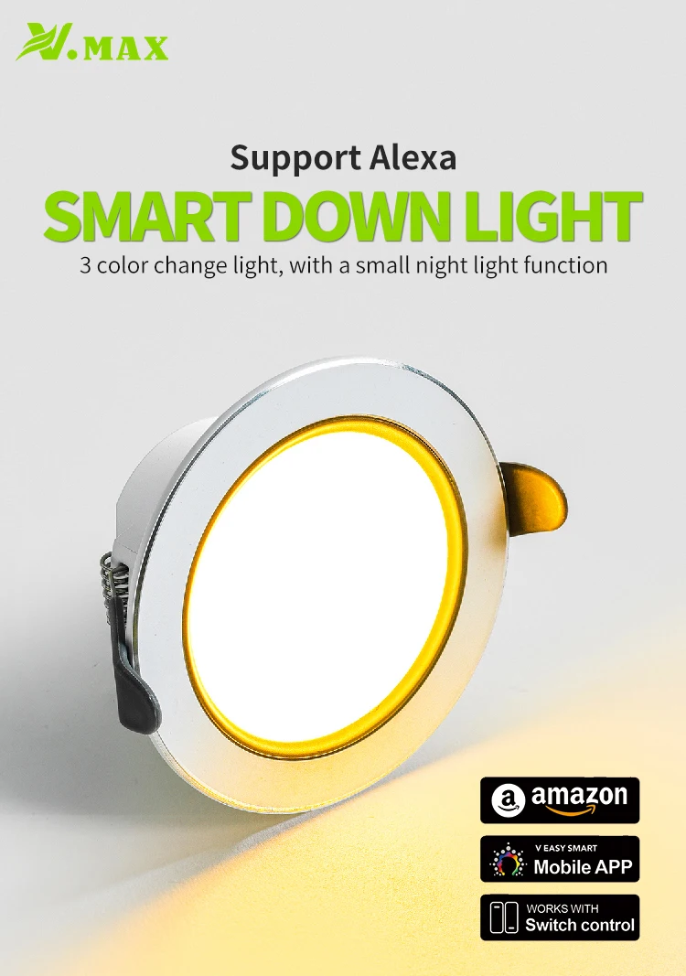 VMAX Project Ceiling Downlighting White Adjustable Integrated Led ...