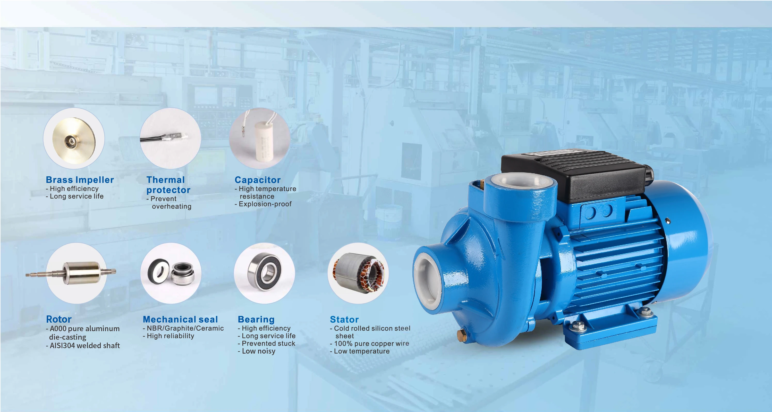 Clean Water Pump Factory - High Pressure Irrigation Solutions
