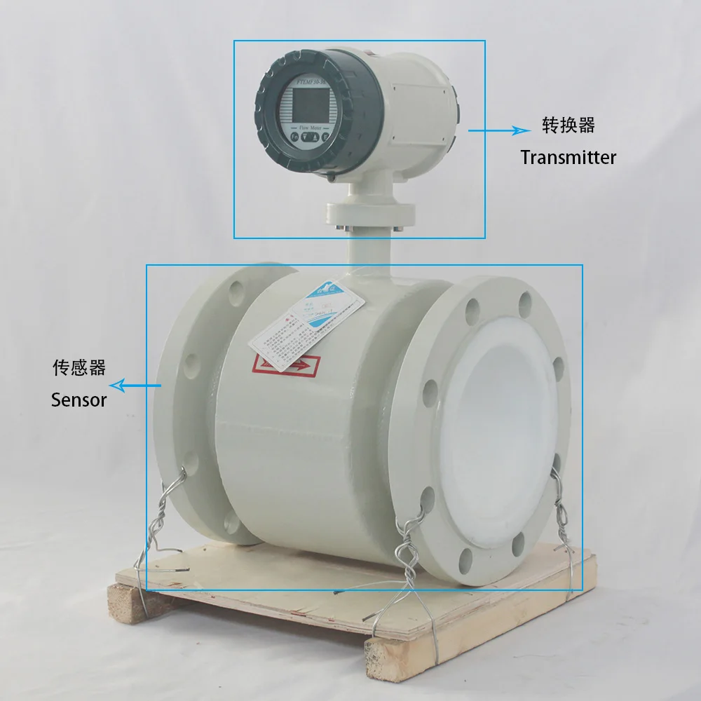 Lcd Display Integrated Type Intelligent Flow Instrument Water Flow ...