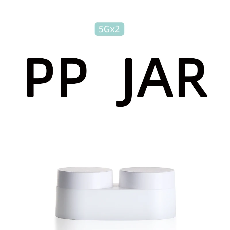 5g Contact Lens Portable Packaging Box Pp Material Cosmetic Packing Jar ...