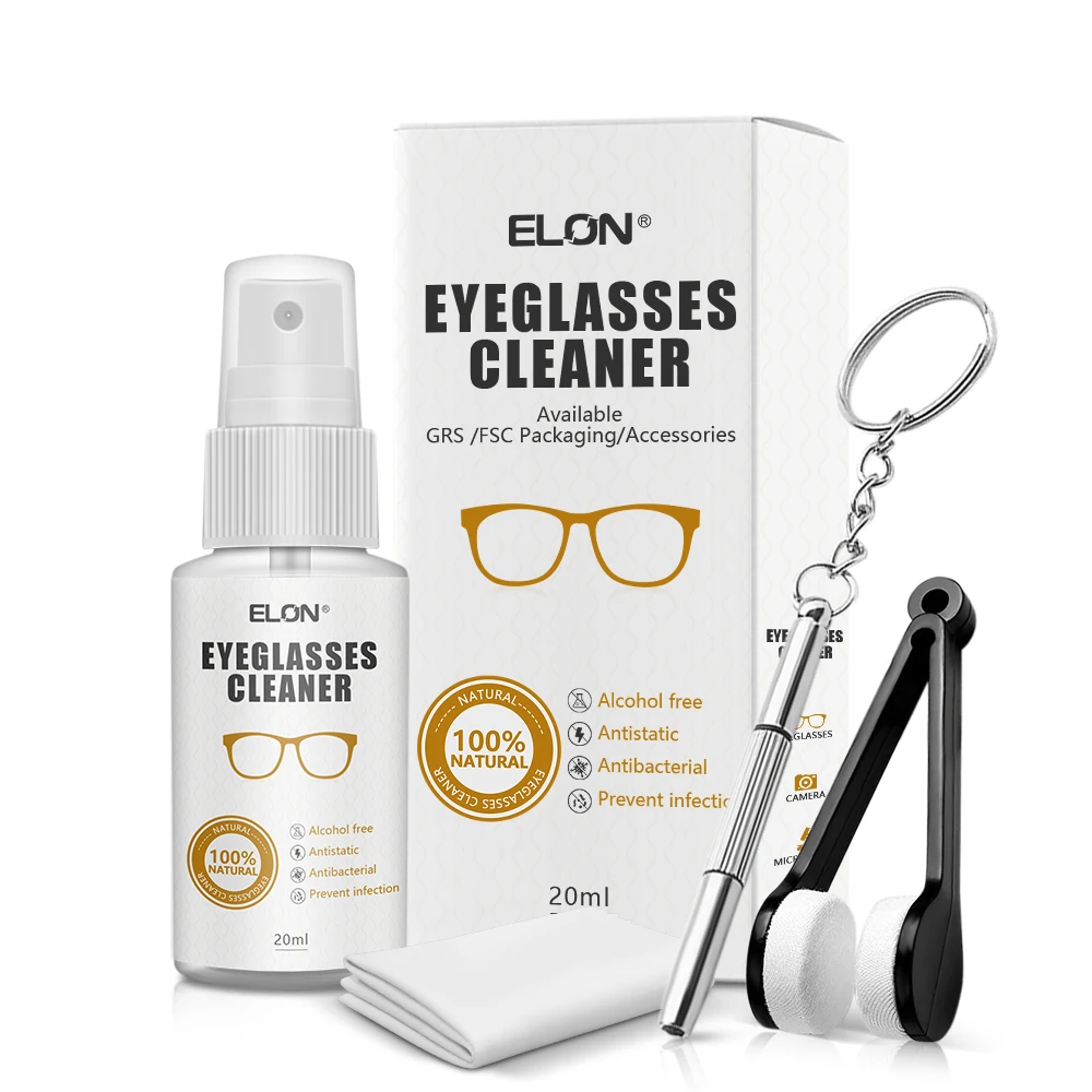 ELON Eyeglass Cleaning Kit - 100% Natural & Efficient