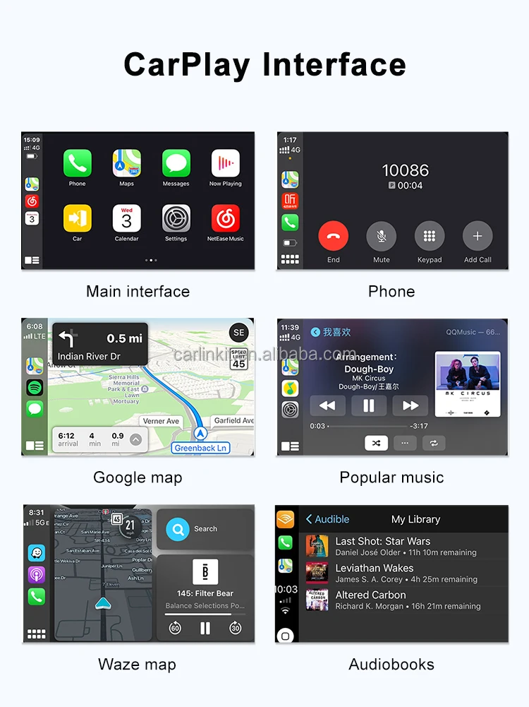 Carlinkit Carplay - Mirror Link Adapter for Android Cars