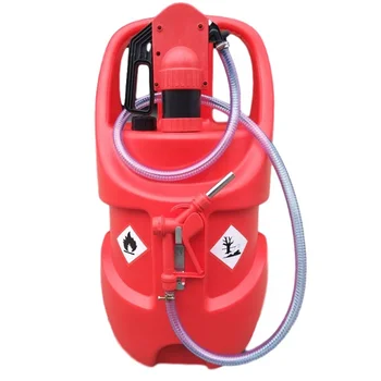 New 75l/20gallon Gas Caddy Poly Portable Gas Can Tank On Wheels Fuel ...