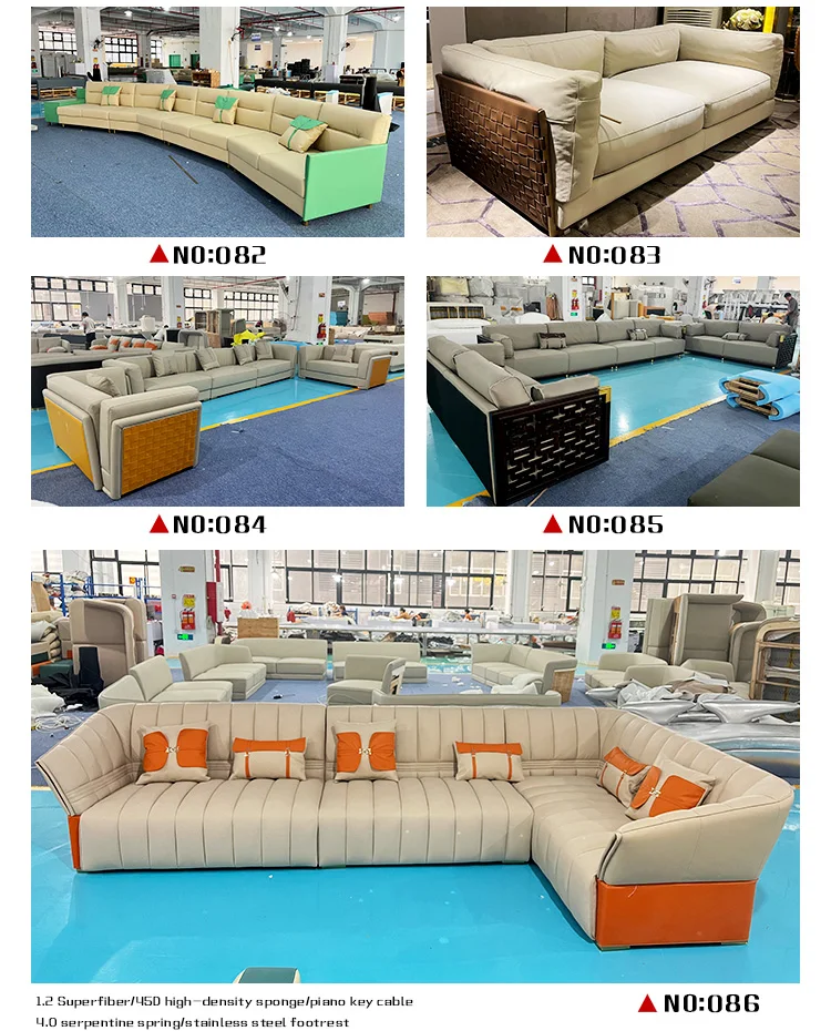 Luxury Leather Sofa for Nightclub - Customizable & Stylish