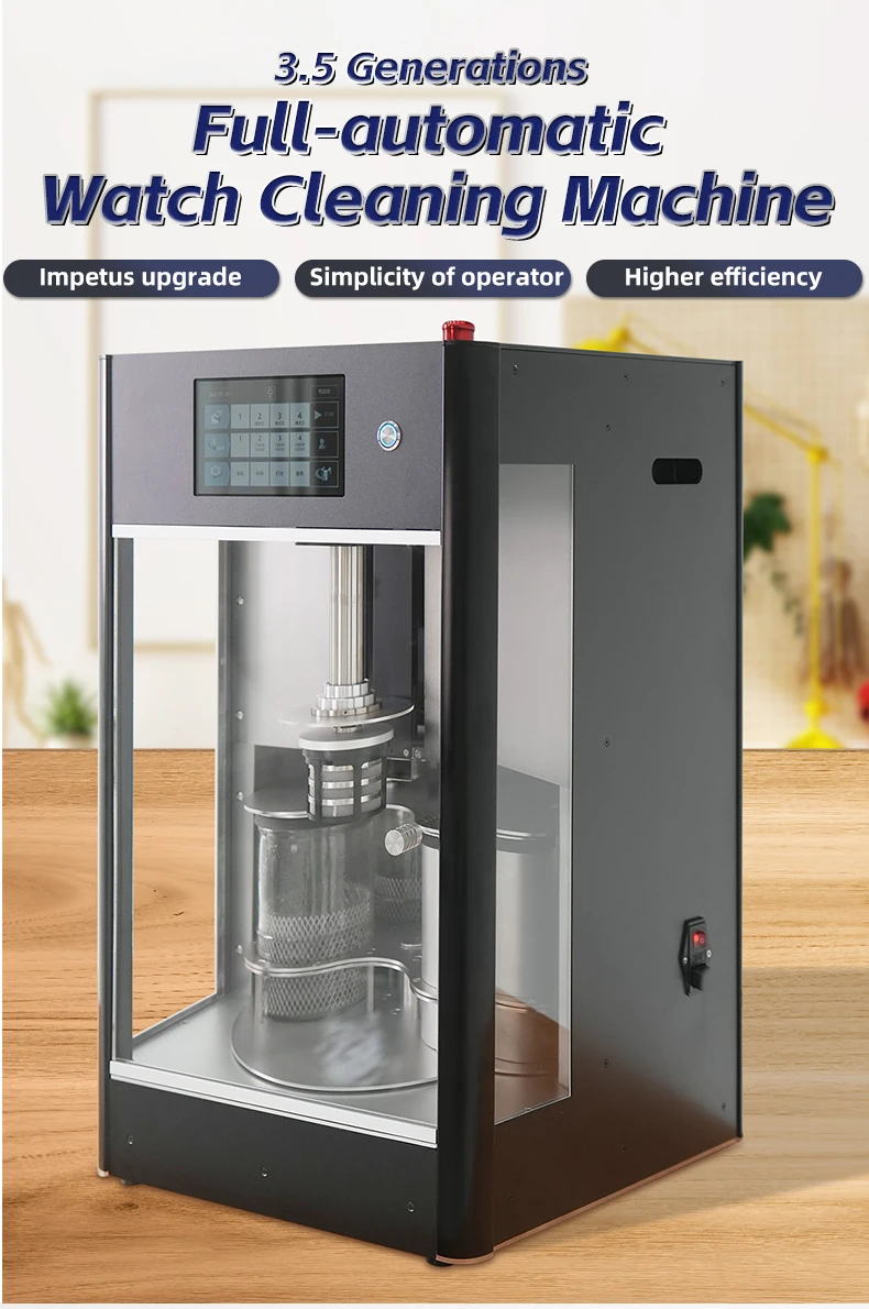 New Arrival Impetus Upgrade Professional Full-automatic Watch Cleaning ...