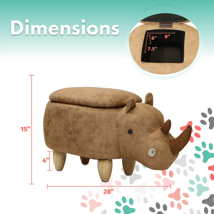 Durable And High Quality Small Size Wooden Stools Ottoman Shape Kids ...