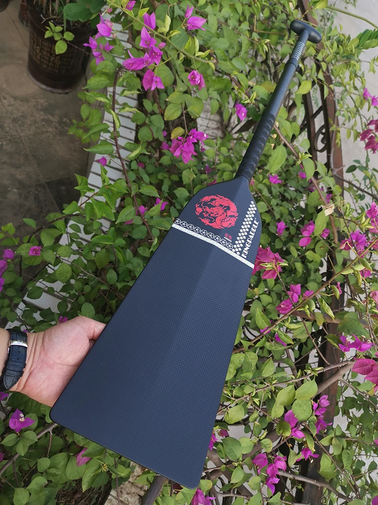 Durable Carbon Fiber Dragon Boat Paddle - 130cm Max, OEM Available