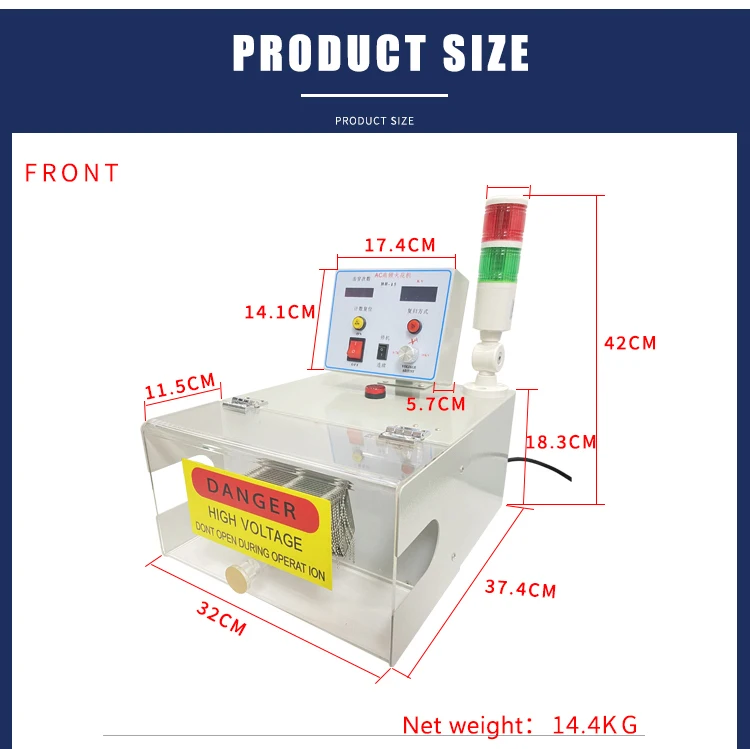 Qipang 15KV High Frequency Wire Testing Equipment Linkage Signal ...
