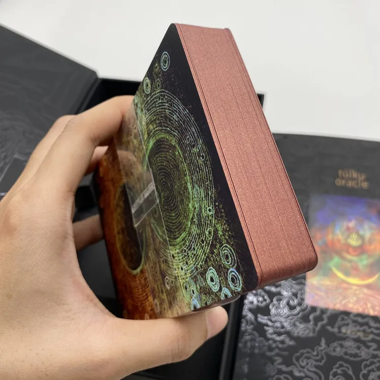 Custom Printing Gold Foil Tarot Oracle Cards with Decks Box