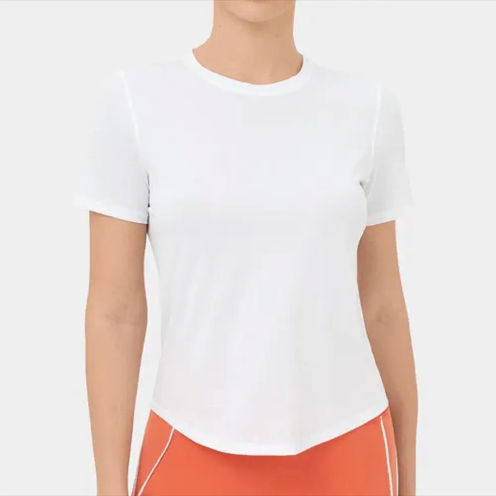 Custom Female Short Body Crop Tops T Shirt Latest Fashion Loose Crop ...