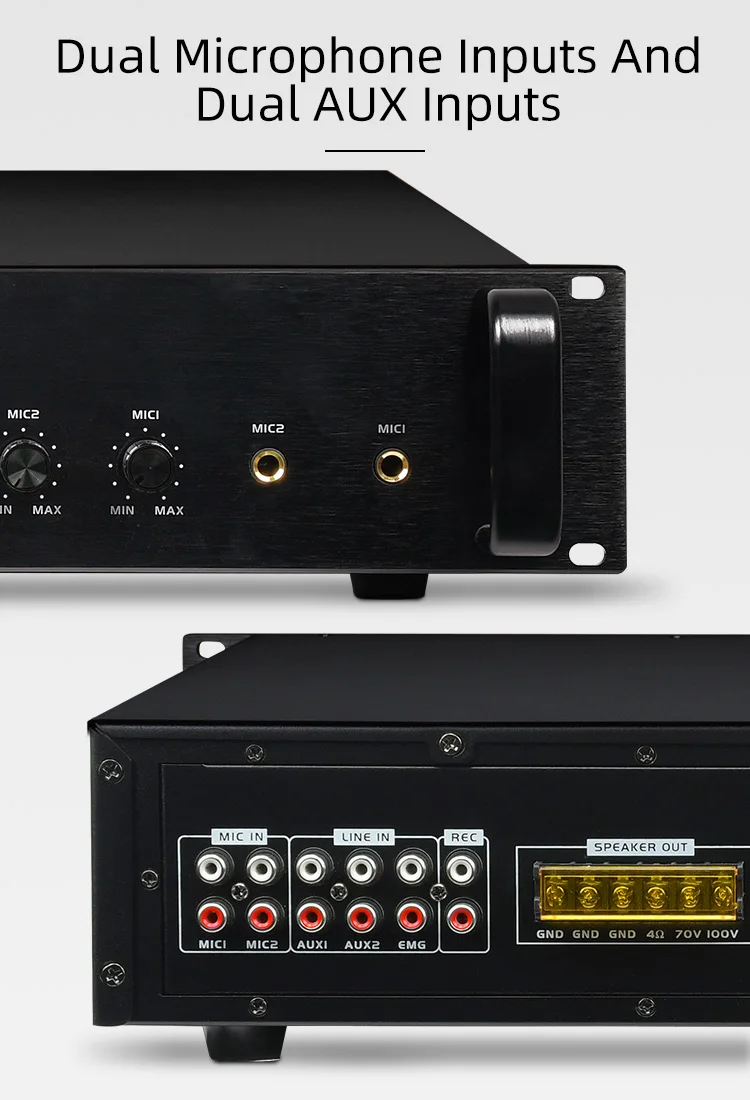 Professional 220V USB Audio PA System Amplifier for Home Karaoke ...