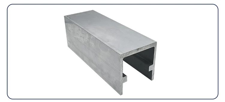 Custom U-shaped Aluminum Groove 6063 U-shaped Groove Channel Aluminum ...