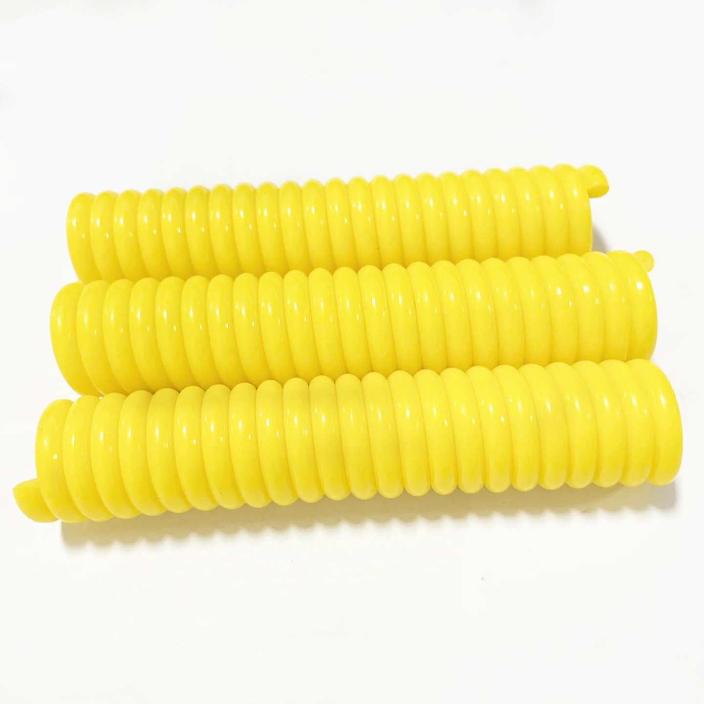 Customized Size Multi-specification Decorative Lanyard Yellow Pu Solid ...