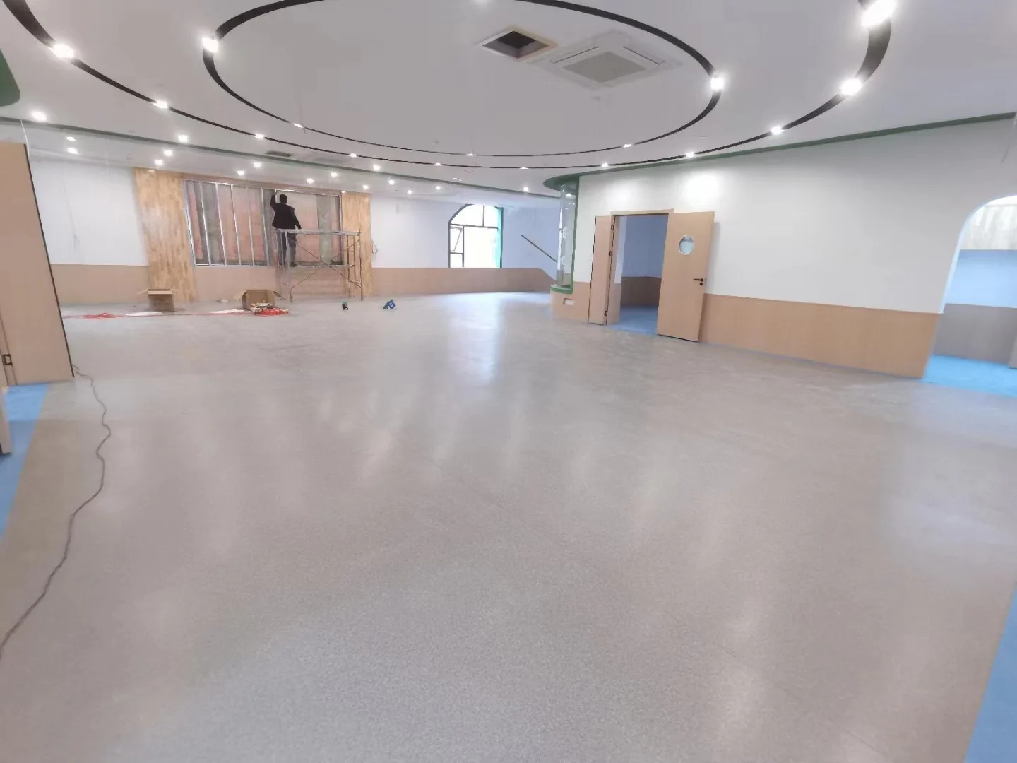 PVC Flooring Roll Foshan Rollo Heterogeneo Piso Vinilico Vinyl Flooring ...