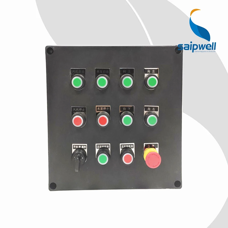 Saipwell Waterproof Ip66 Fiberglass Box Smc Enclosure Electric Cabinet ...