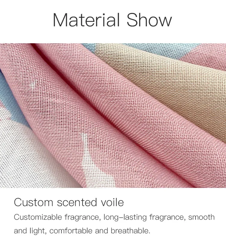 Weiwei Custom Supplier - Square Shawl Muslim Perfume Scent